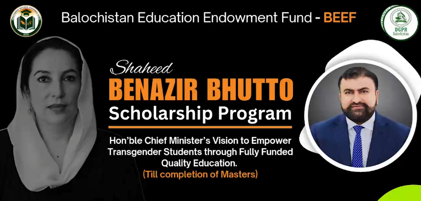 Shaheed Benazir Bhutto Fully Funded BEEF scholarship program for ...